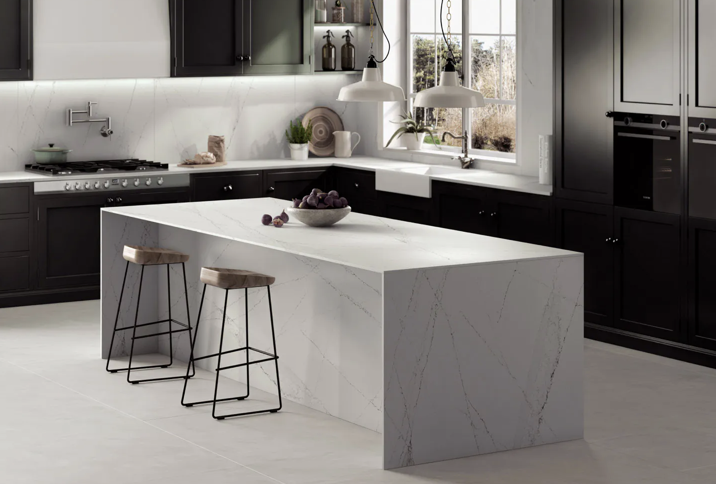 Lusso Quartz Calacatta Haze | The Countertop Company - one stop shop ...